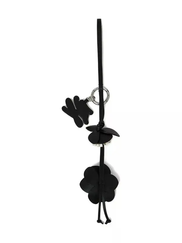 Karl Lagerfeld K/autograph Orchid Keychain - Black