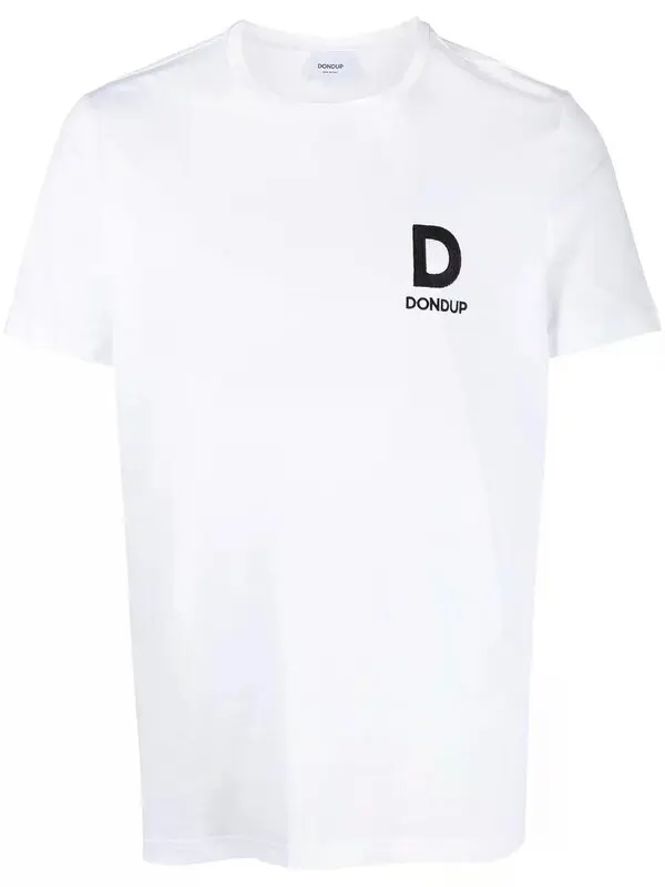 DONDUP Logo-print Cotton T-shirt - White