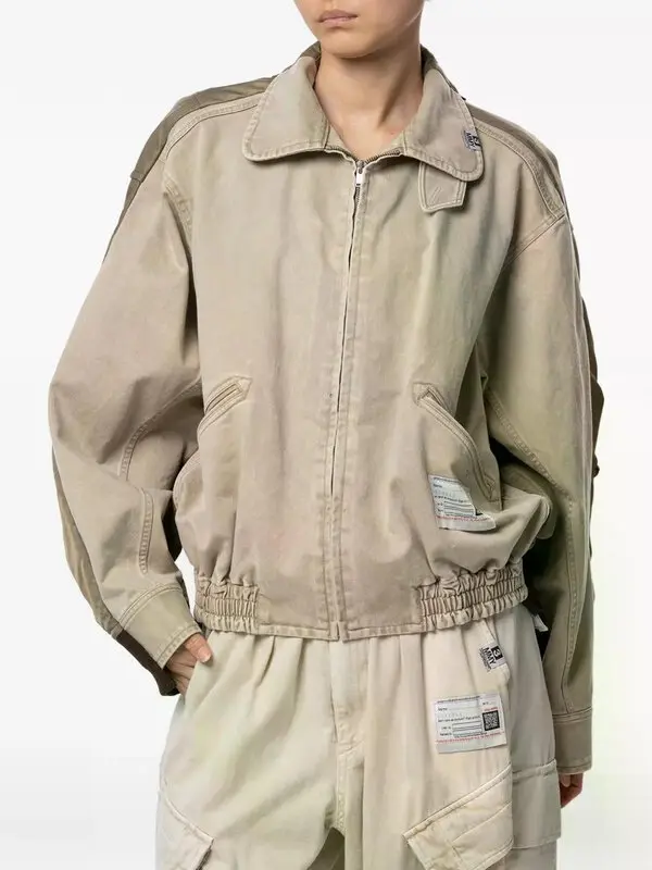 Mihara Yasuhiro Panelled Zip Jacket