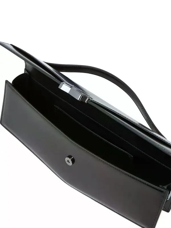 Karl Lagerfeld Karl Studio K/autograph Clutch With Top Handle And Detachable Chain Strap