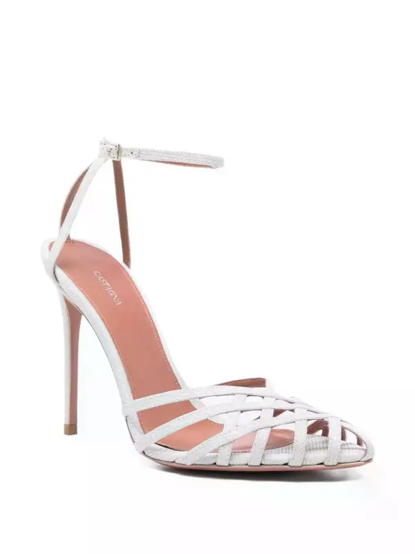 CASTAGNA Miami Woven Strap Sandals