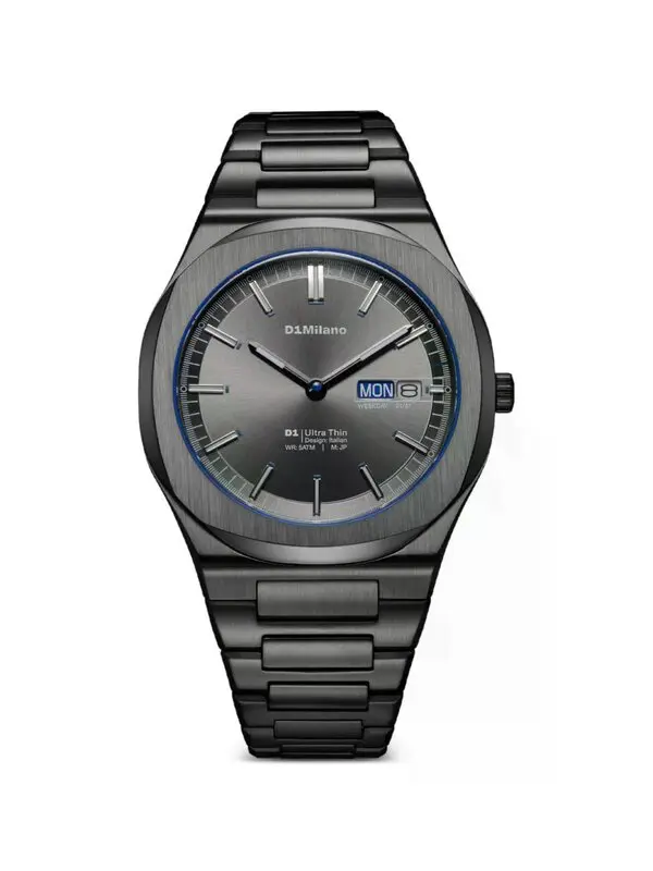 D1 MILANO Ultra Thin 39mm Watch - Grey