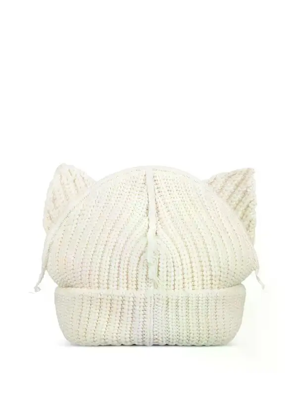 CHARLES JEFFREY Ears Beanie - Neutrals