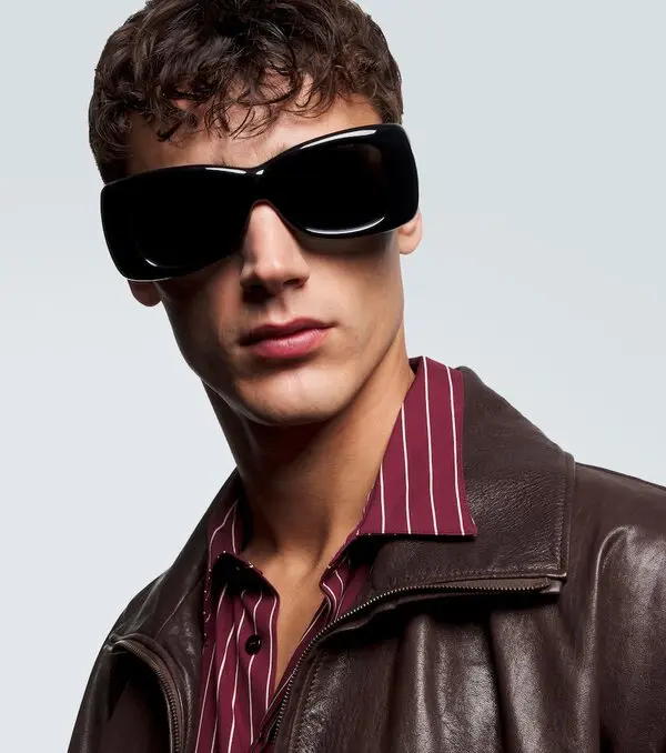 Saint Laurent Oversized Acetate Sunglasses