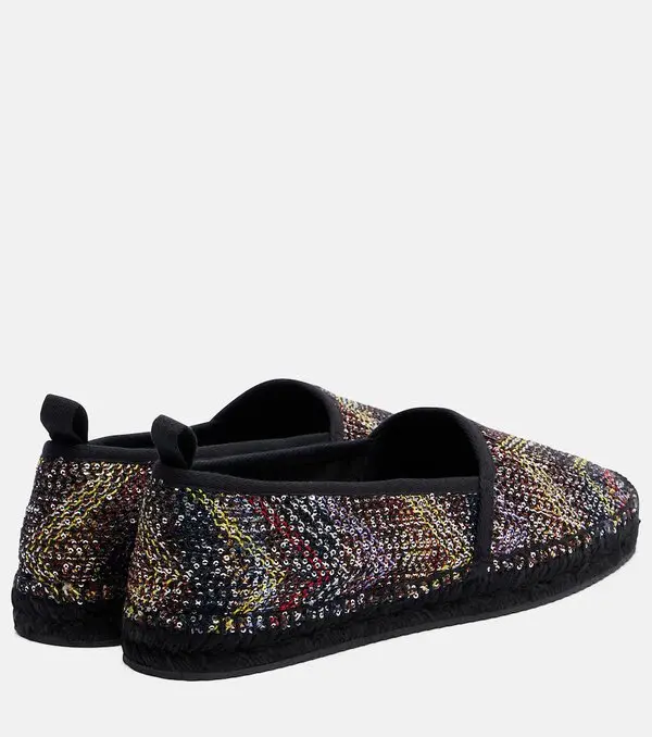Missoni Elle Sequined Espadrilles - Multicoloured