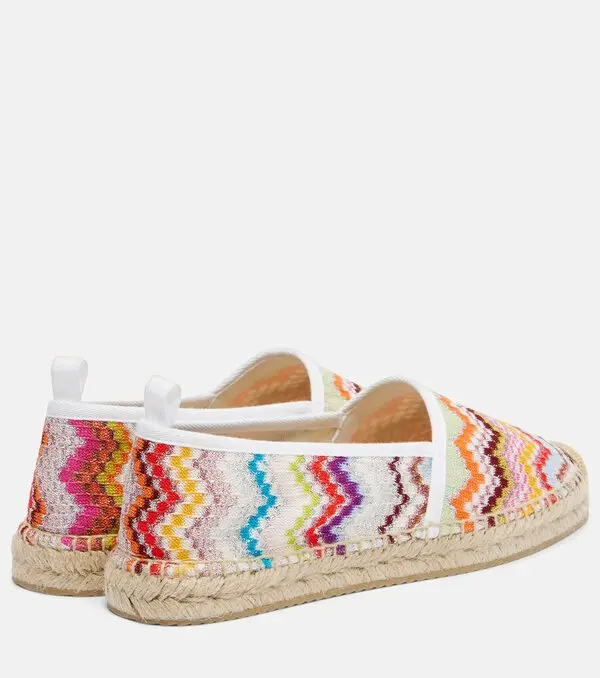 Missoni Zigzag Lame Espadrilles