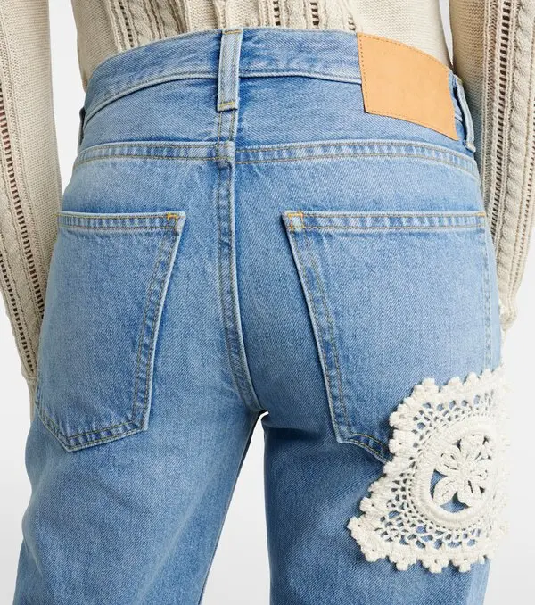 Alanui Island's Diary Straight Jeans