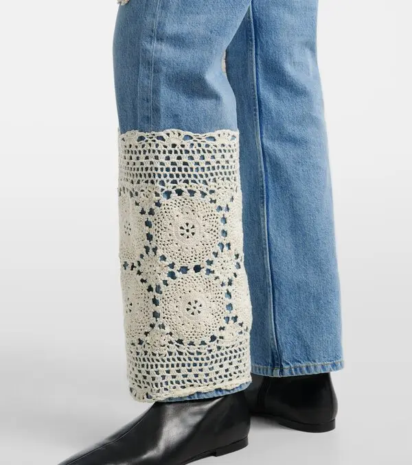 Alanui Island's Diary Straight Jeans