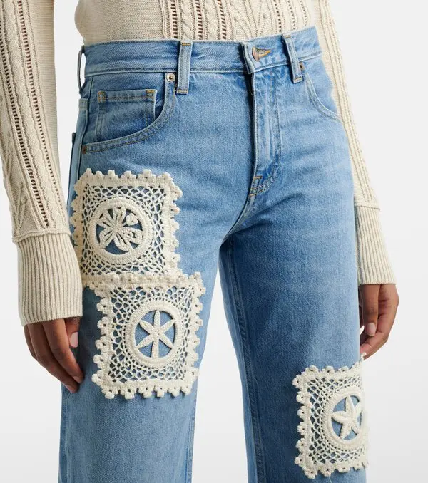 Alanui Island's Diary Straight Jeans