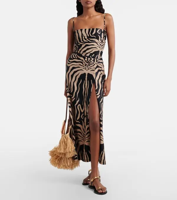 Johanna Ortiz Printed One-piece Swimsuit