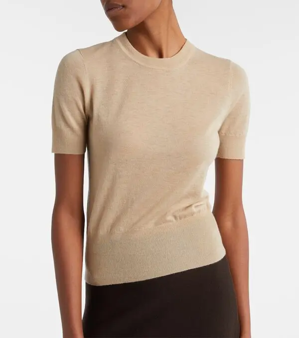 JOSEPH Cashmere Top - Beige