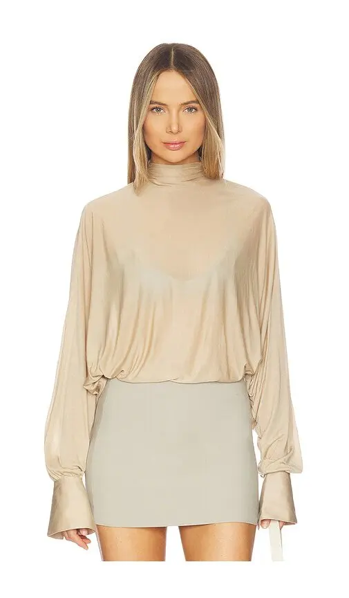 SEROYA Hawkes Bodysuit - Tan