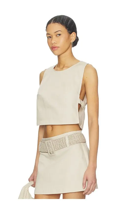 My Beachy Side Alba Denim Top