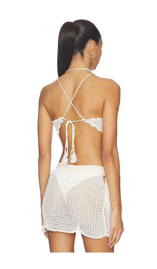 My Beachy Side Isla Hand-crocheted Top