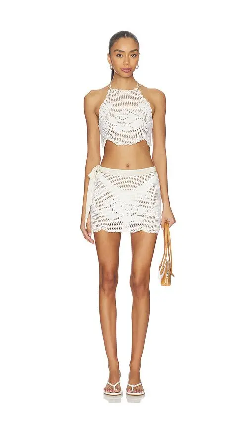 My Beachy Side Isla Hand-crocheted Top