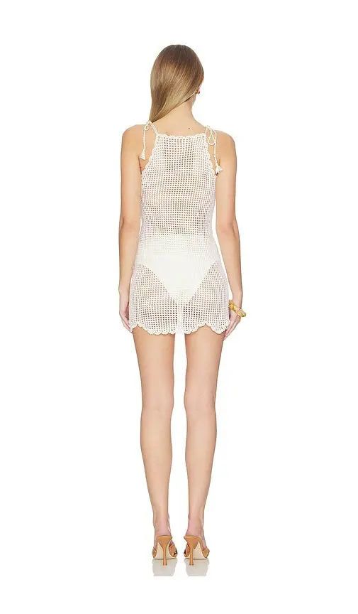My Beachy Side Isla Hand-crocheted Mini Dress