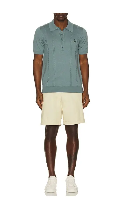 Fred Perry Twill Shorts - Cream