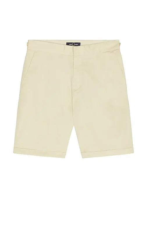 Fred Perry Twill Shorts - Cream