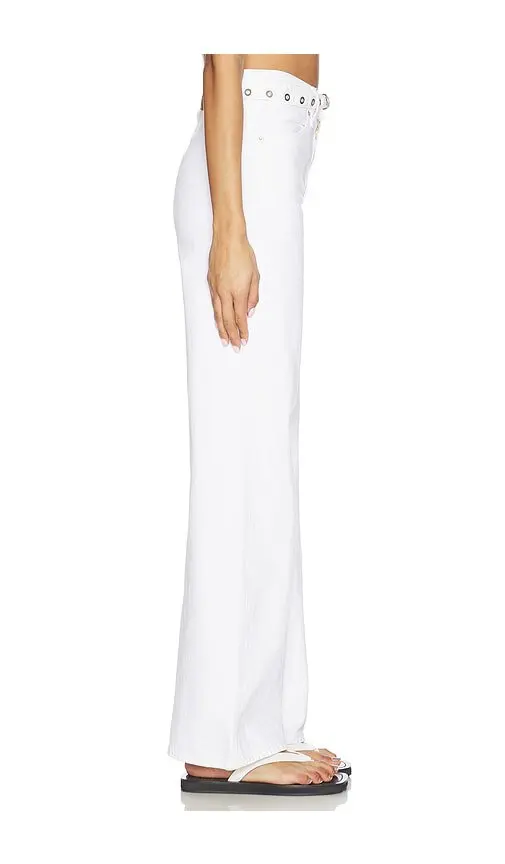 LEVI'S Ribcage Wide Leg Belted Jeans