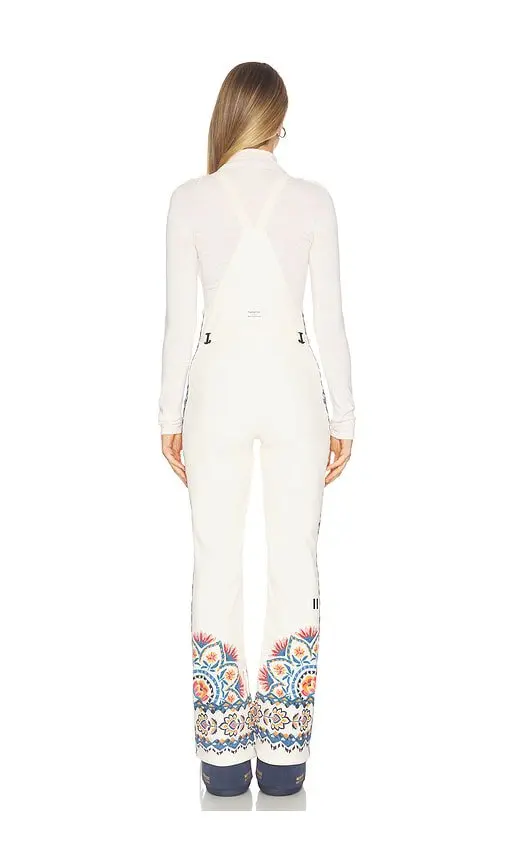 WHITESPACE X Farm Rio High Waisted Riding Bib Pant