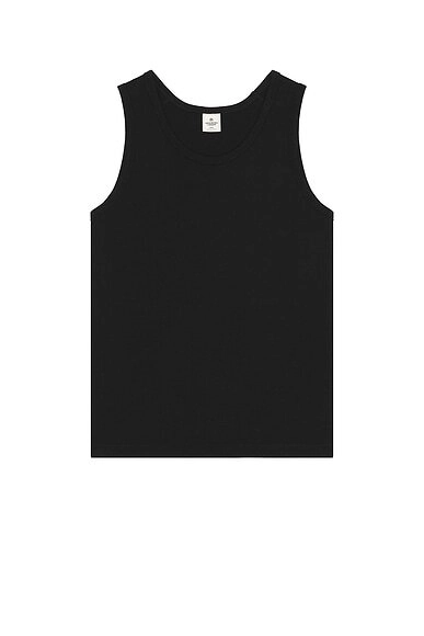 Reigning Champ Lightweight Jersey Slim Tank Top - Black