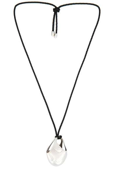 Khaite Lotus Medium Pendant Necklace - Silver