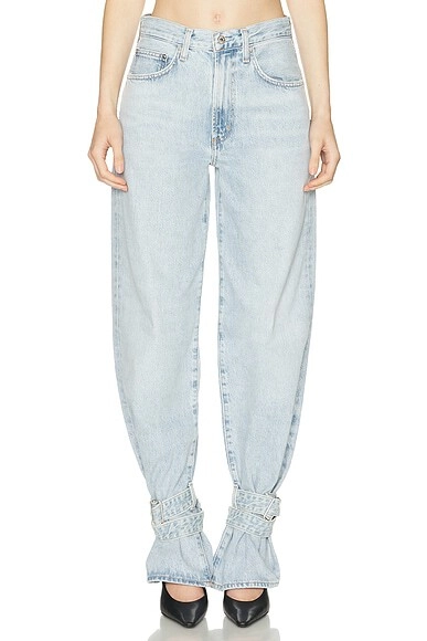 AGOLDE Cinched Hem Loose Taper Jeans - Custom