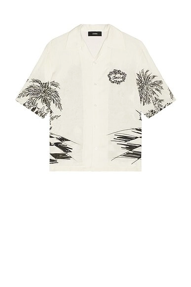 Amiri Chateau Sketch Camp Shirt