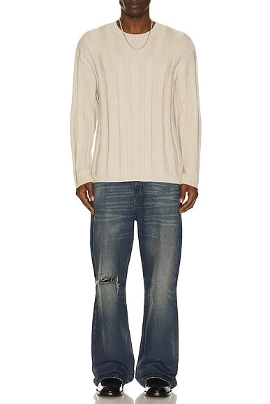 Helmut Lang Wide Rib Crew Sweater