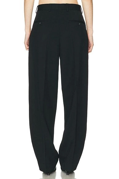 TOTEME Pleated Wool Blend Trousers