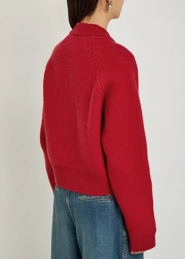 B.B. WALLACE Wool And Cashmere-blend Cardigan