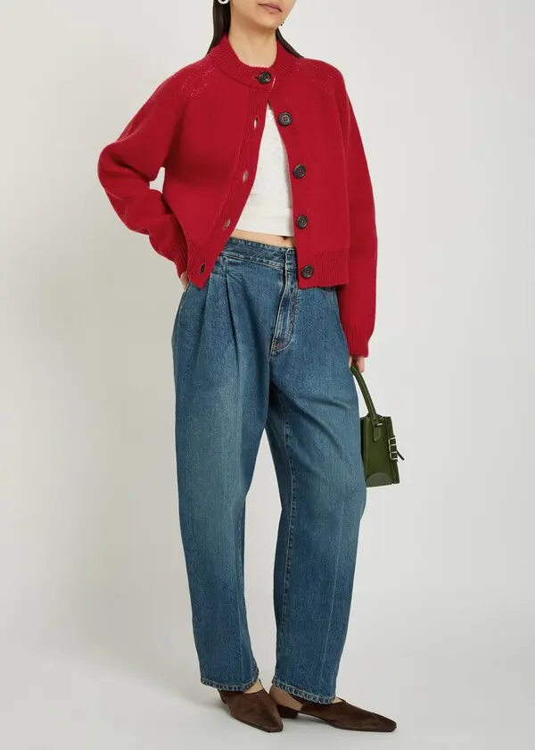B.B. WALLACE Wool And Cashmere-blend Cardigan