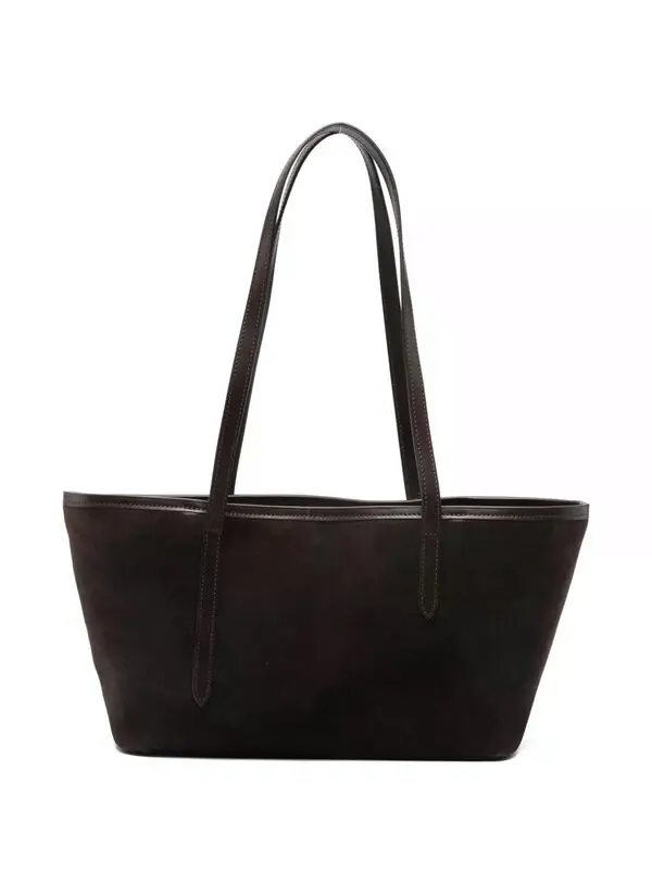 ATP ATELIER Gaiba Suede Tote Bag - Brown