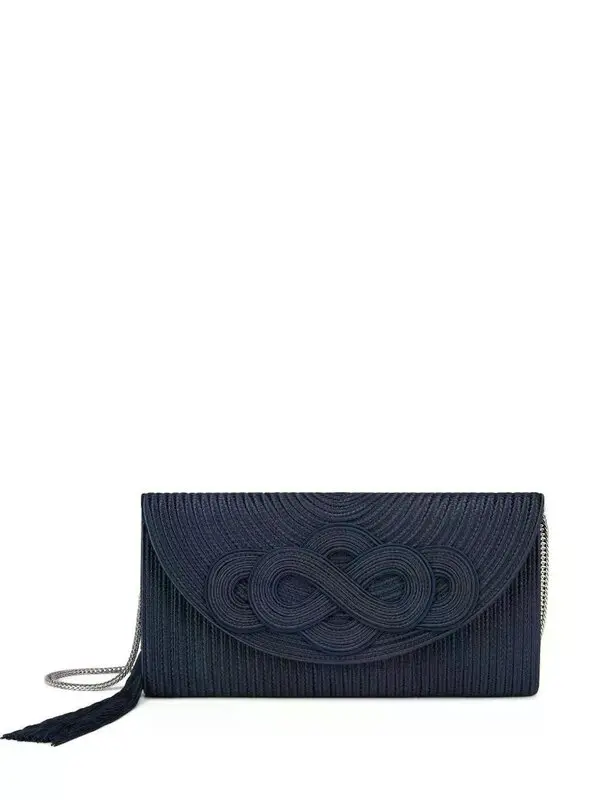 Shanghai Tang Tang Infinity Clutch - Blue