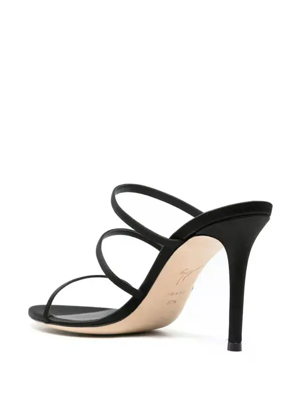 GIUSEPPE ZANOTTI Alimha Satin Sandals