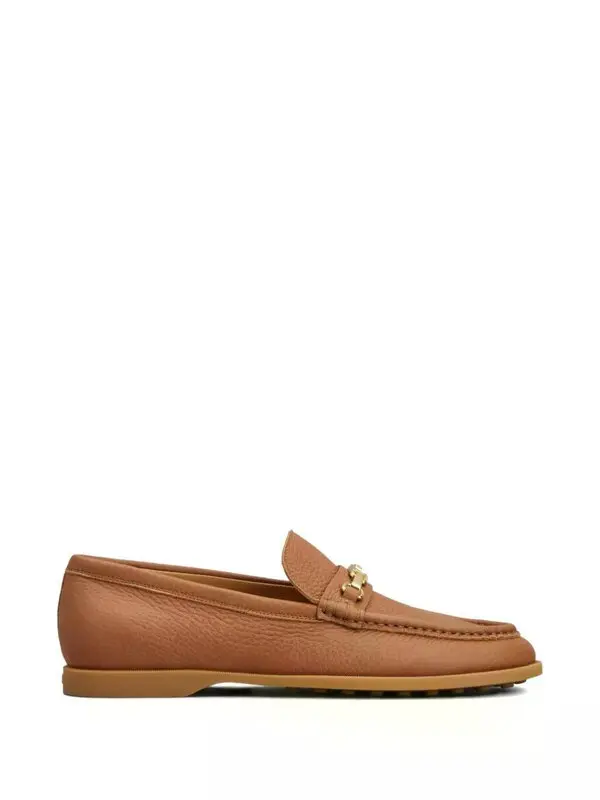 TOD'S Metal Detail Loafers