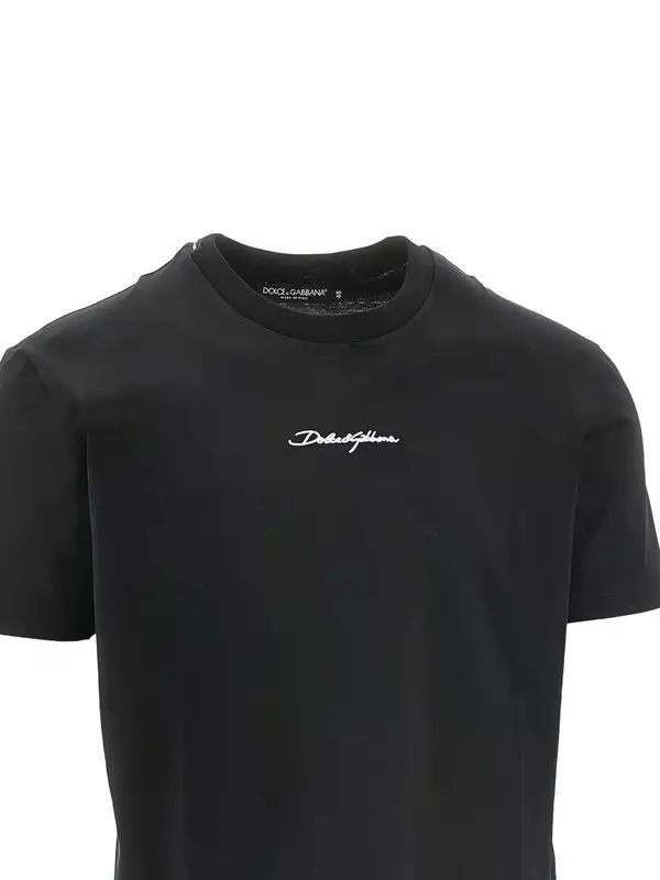 Dolce & Gabbana Cotton T-shirt With Logo