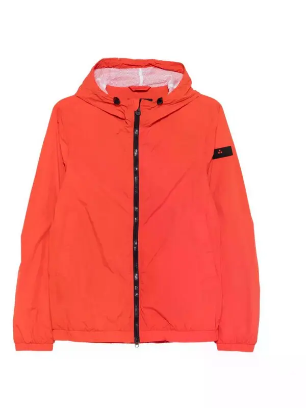 Peuterey Hooded Zip-up Jacket - Orange