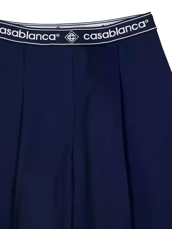Casablanca Logo Waistband Tailored Trousers