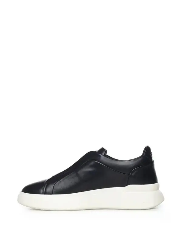 Hogan Leather Sneakers - Blue