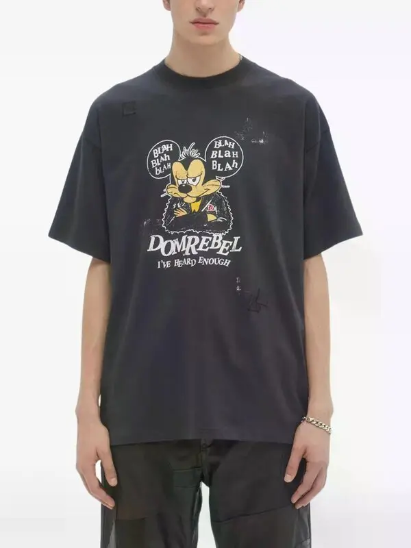 DOMREBEL Bla Bla Graphic T-shirt