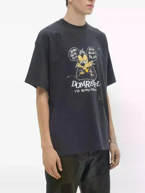 DOMREBEL Bla Bla Graphic T-shirt