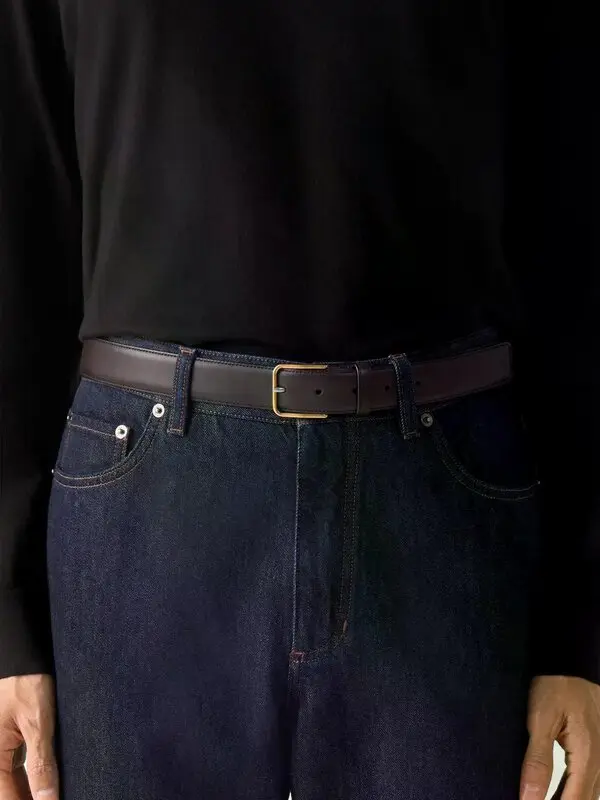 Zegna Leather Belt