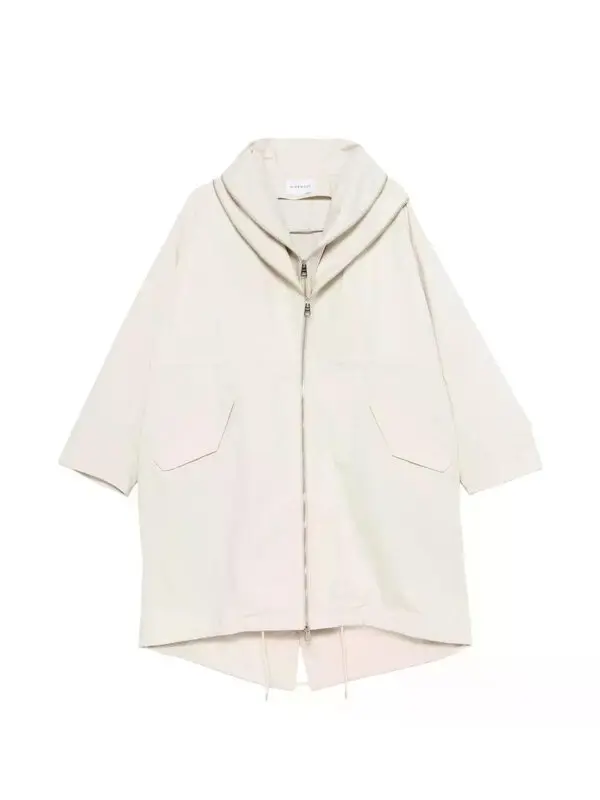 Givenchy Hooded Zip Coat