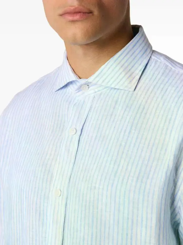 Brooks Brothers Spread-collar Striped Shirt
