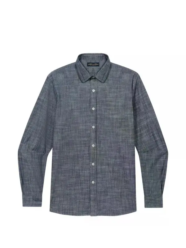 Brooks Brothers Slub Slim Shirt - Grey