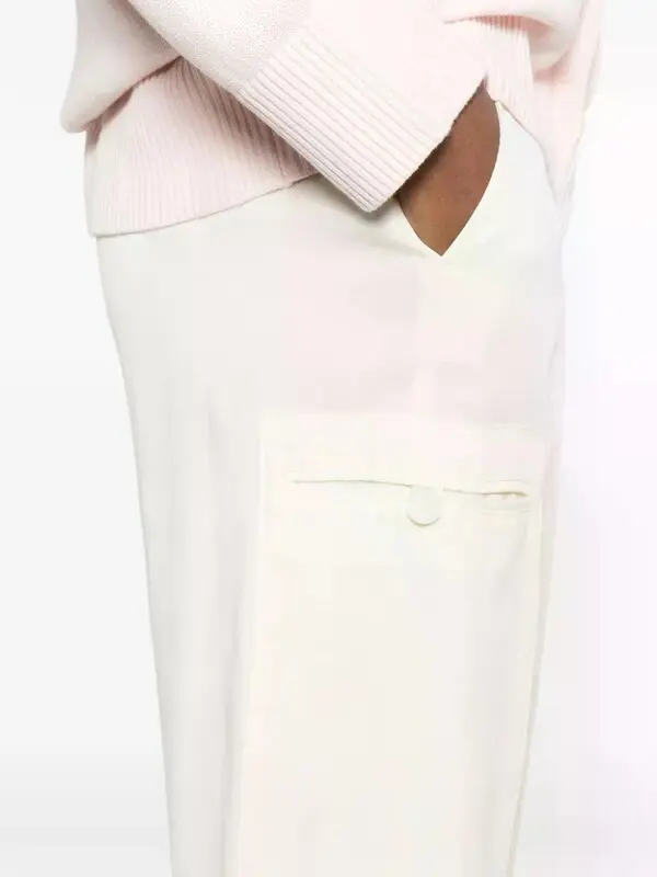 TWINSET Cargo Pocket Straight Leg Trousers
