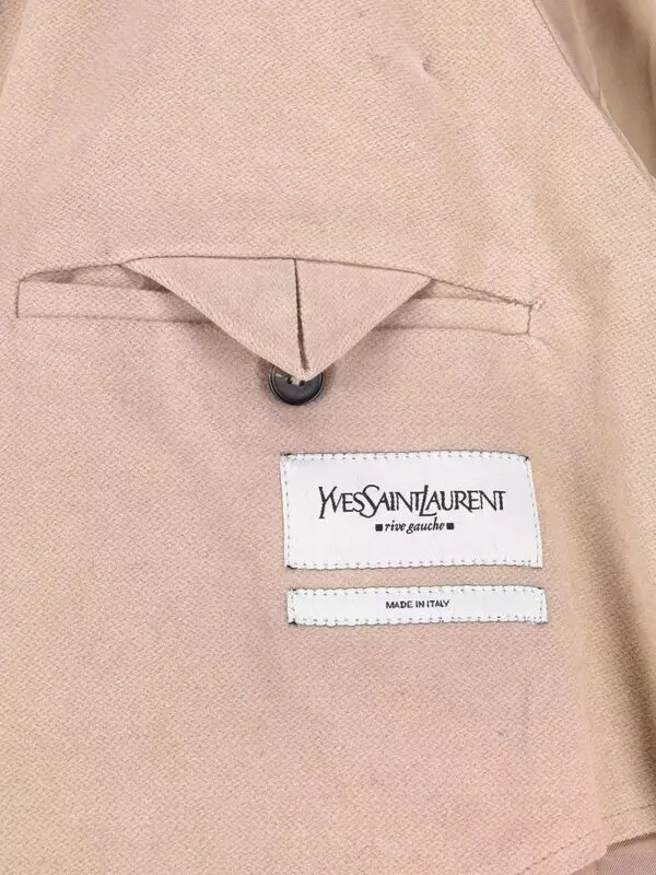 Saint Laurent Double-breasted Belted Coat