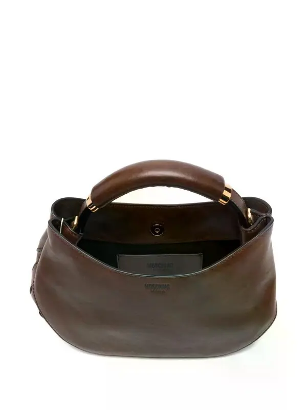 Moschino Lettering Tote Bag - Brown
