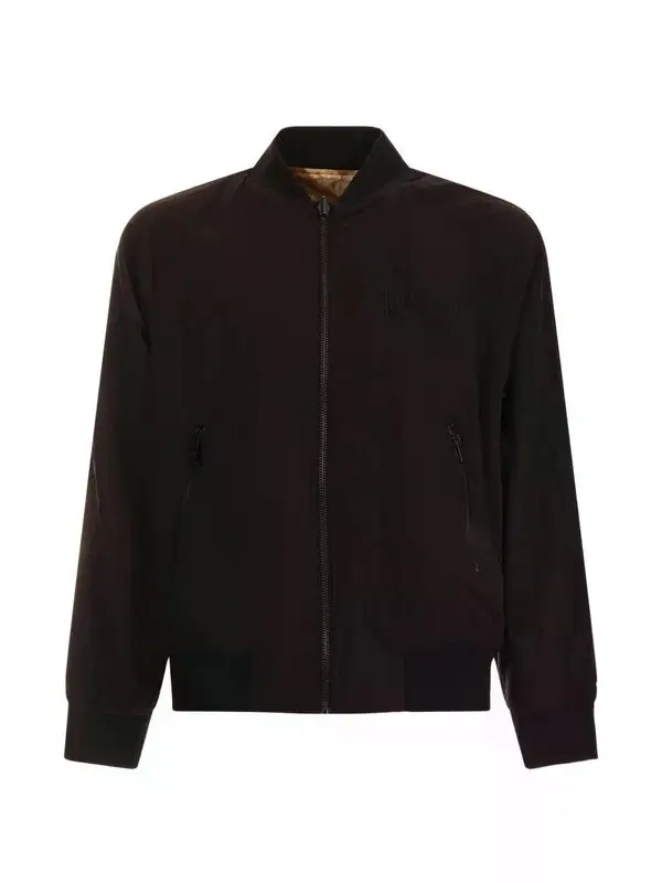Just Cavalli Tiger Print Bomber Jacket - Brown